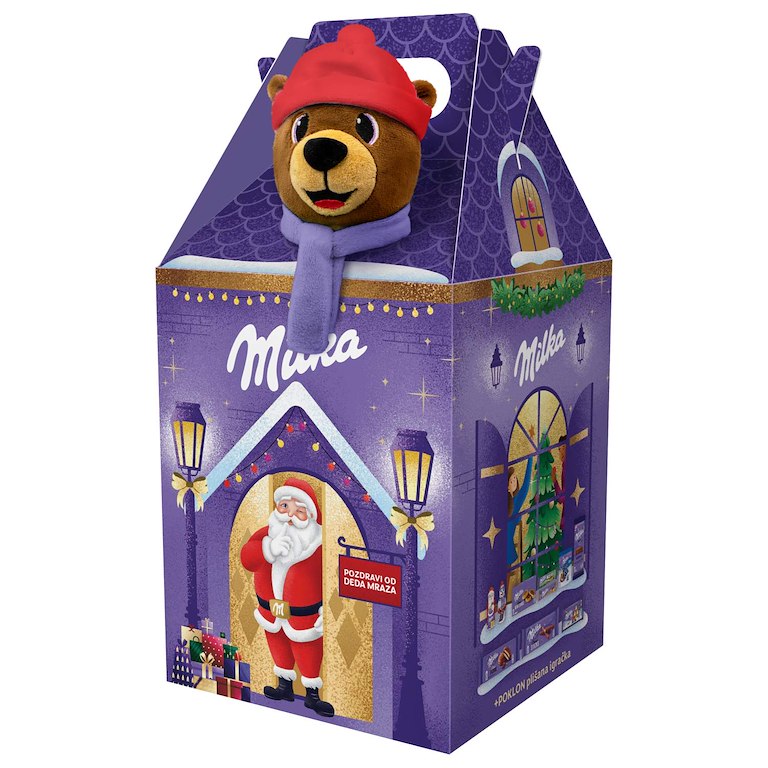 Milka paketić xmas igračka 950.5g milka