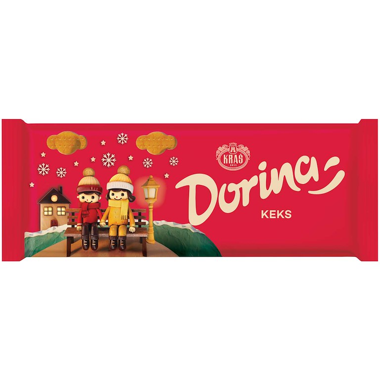 Dorina čokolada keks bng 160g dorina