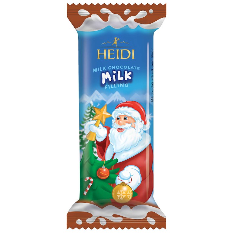 Heidi čoko deda mraz mlečno punjenje 45g heidi