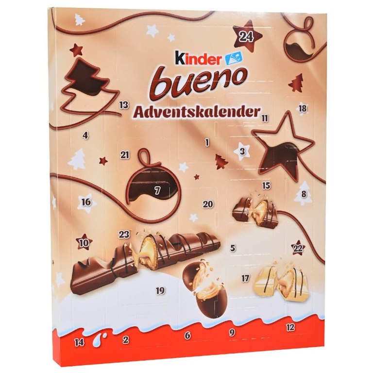 Kinder čoko advent calendar kinder bueno 181g kinder