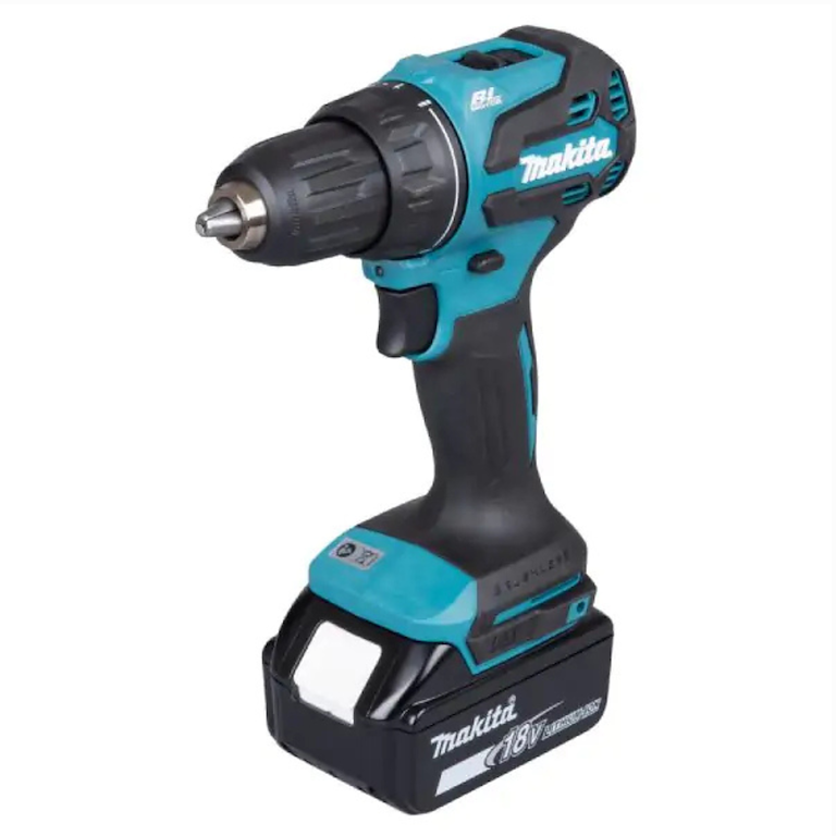 Makita – Akumulatorska bušilica-odvijač 18V LXT, Brushless motor – DDF490WVE