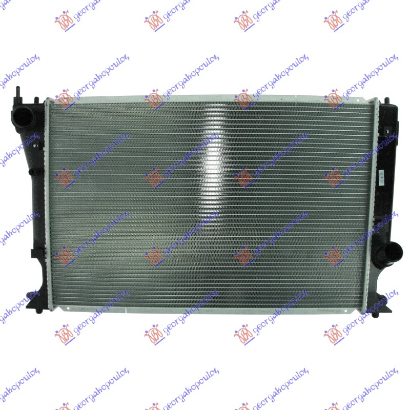 HLADNJAK MOTORA 2.0/2.2 D4D DIZEL (MAN) 06- (625x410) (2 CEVI) (KOYO)