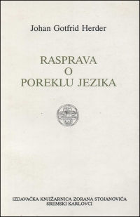 Rasprava o poreklu jezika