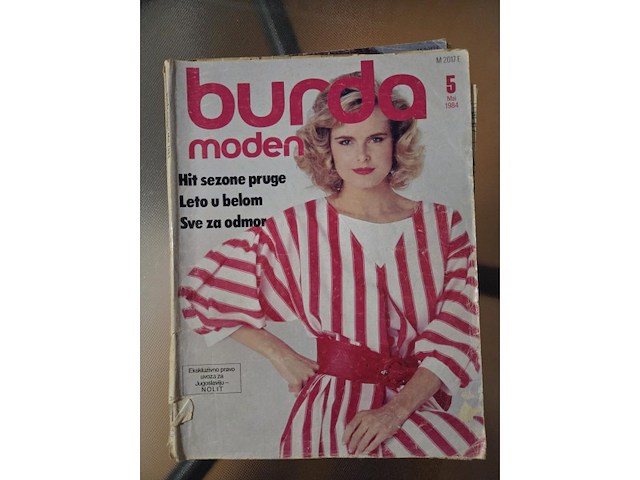 Burda - Maj 1984.