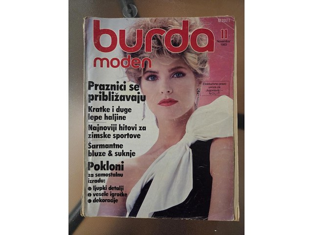 Burda - Novembar 1983.
