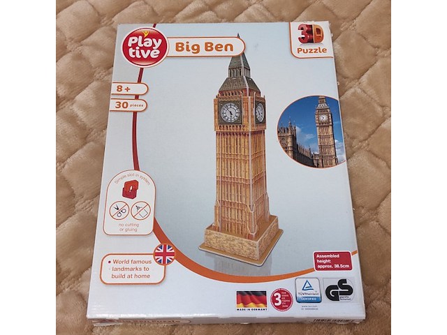 3D slagalica Big Ben
