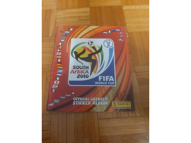 World Cup Africa 2010 popunjen album