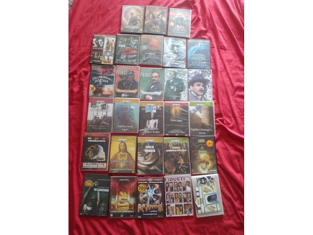 28 DVD originali + 2 na poklon