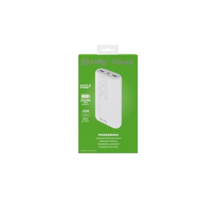 CELLY POWER BANK PBPD20000EVOWH