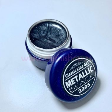 Color gel CLG METALLIC BLACK 5ml art. 2305