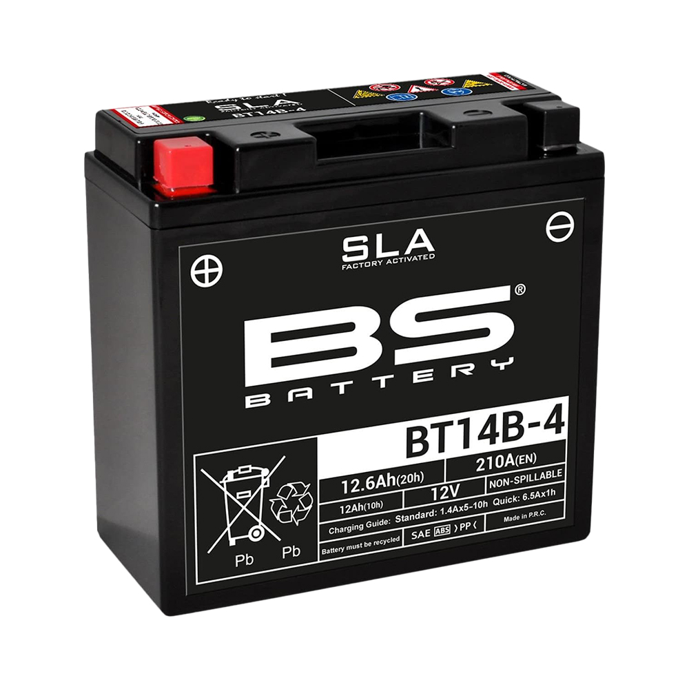 BS akumulator BT14B-4-FA 12V 12Ah 210A SLA levi plus (150x69x145)
