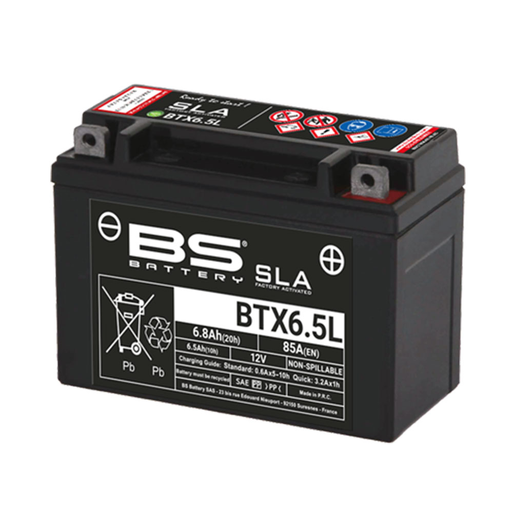 BS akumulator BTX6.5L-FA 12V 6.5Ah 85A SLA desni plus (139x66x102)