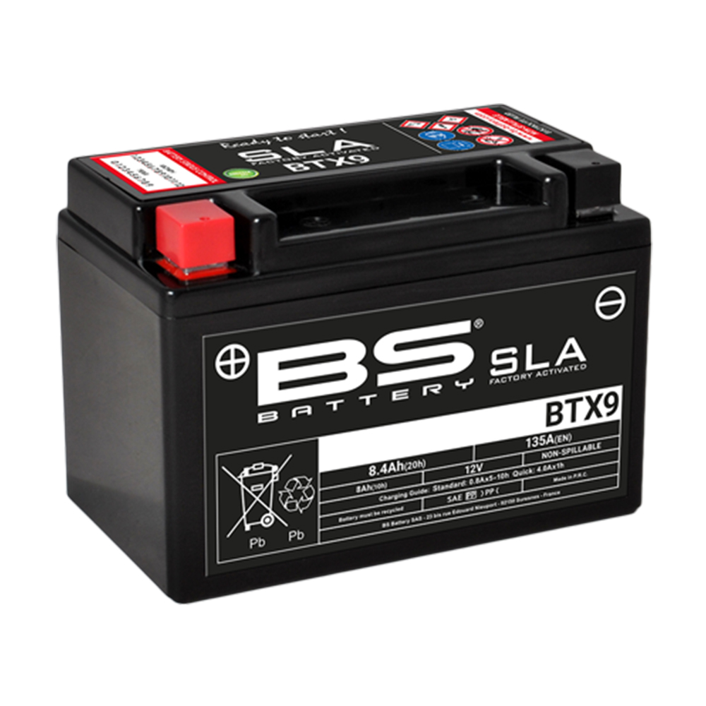 BS akumulator BTX9-FA 12V 8Ah 135A SLA gel levi plus (150x87x105)