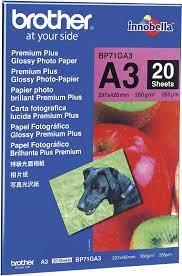 BROTHER A3 Glossy paper 201 BP71GA3