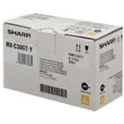 SHARP toner kertridž žuti MXC30GTY