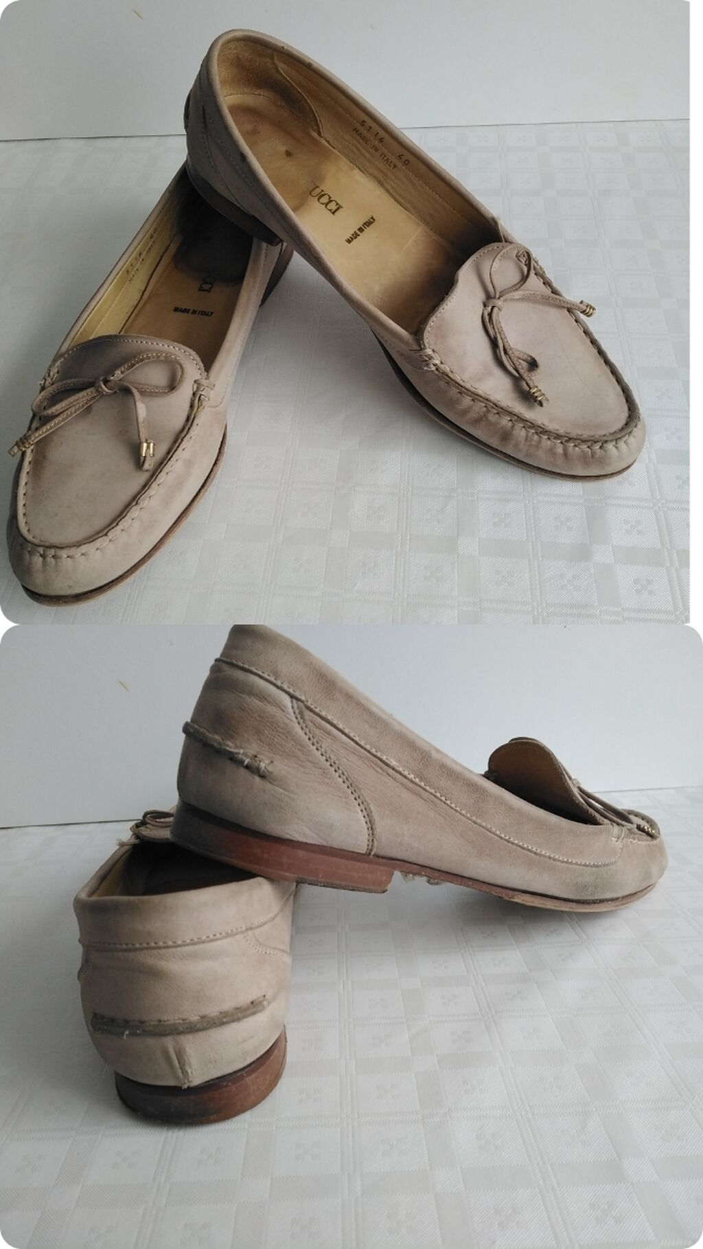 RASPRODAJA!!GUCCI kozne zenske espadrile br. 40. Made in Italy