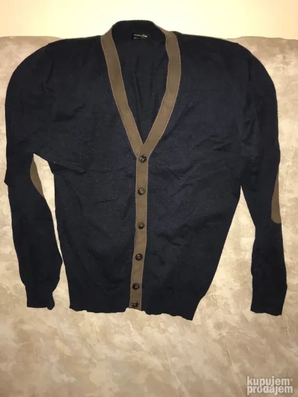 Original Massimo Dutti dzemper M / L Cotton / Casmere Ramena 47cm