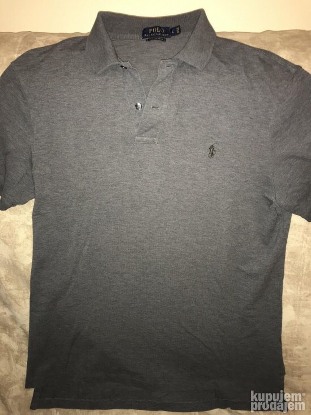 Men's T-shirt Ralph Lauren, bоја - Siva
