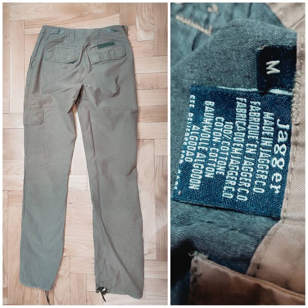 Pantalone, M, Dzeparke, bоја - Maslinasto zelena