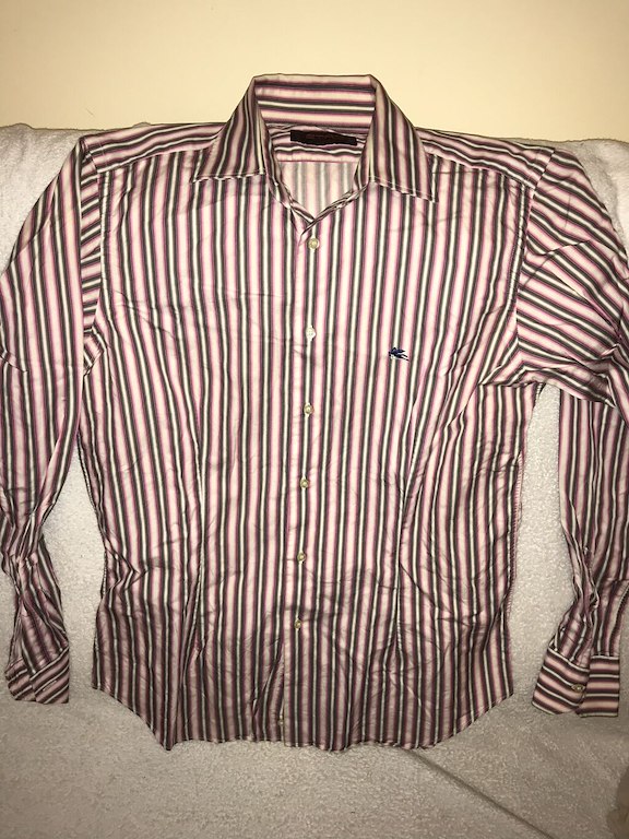 Original ETRO Milano kosulja 42 SLIM FIT 100% cotton Made in Italy