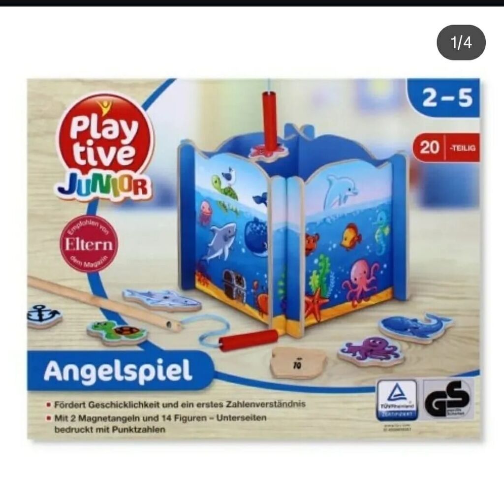 Playtive Junior magnetna igra pecanja – Angelspeil (20 delova) -