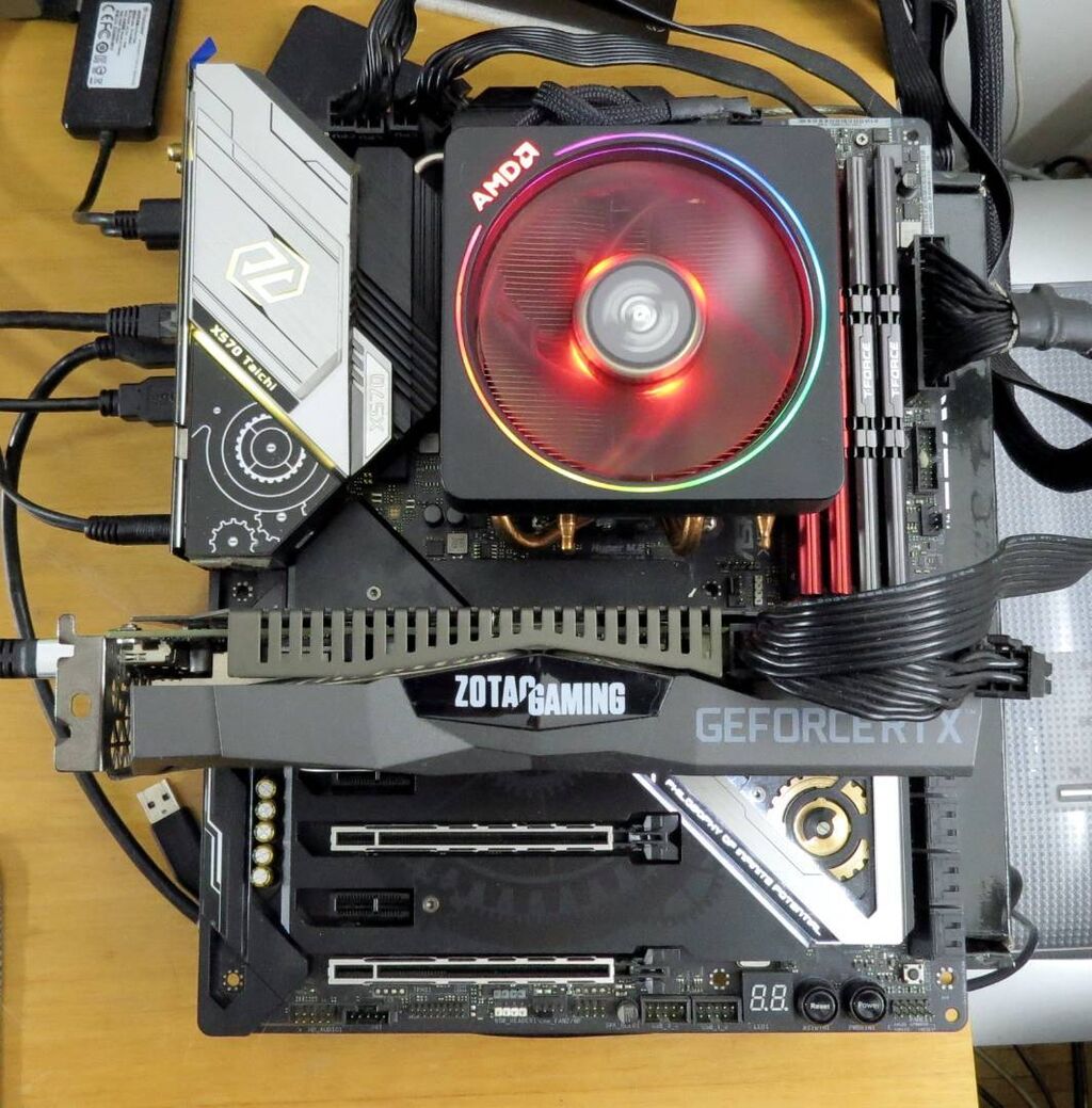 AMD Ryzen 7 5700X3D + ASRock X570 Taichi Wi-Fi & Bluetooth