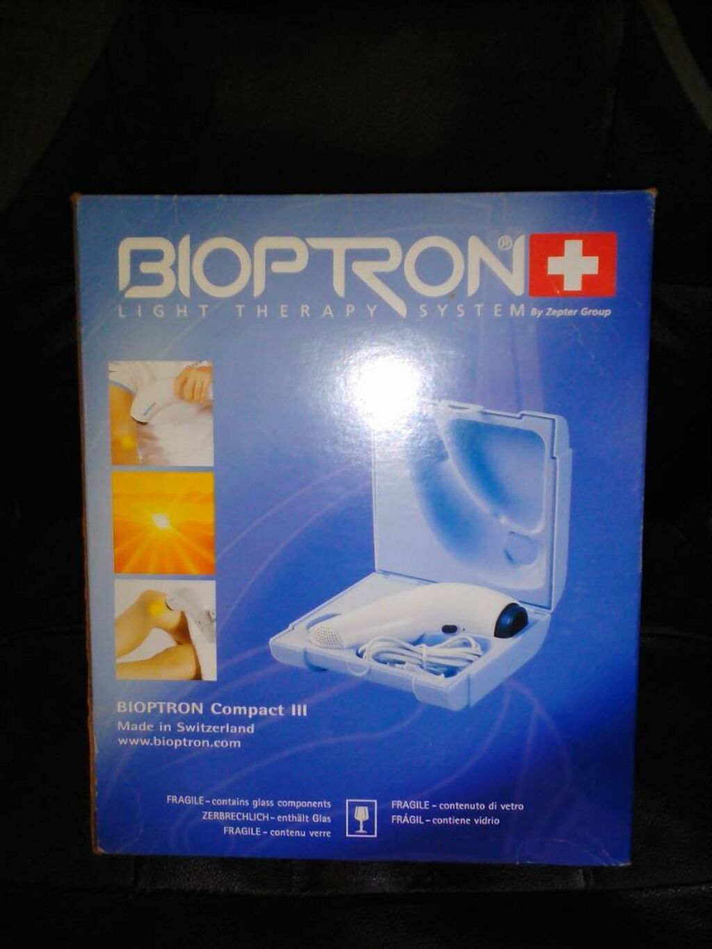 BIOPTRON Compact 3 NEKORIŠĆEN Aparat je uključen svega par puta, u