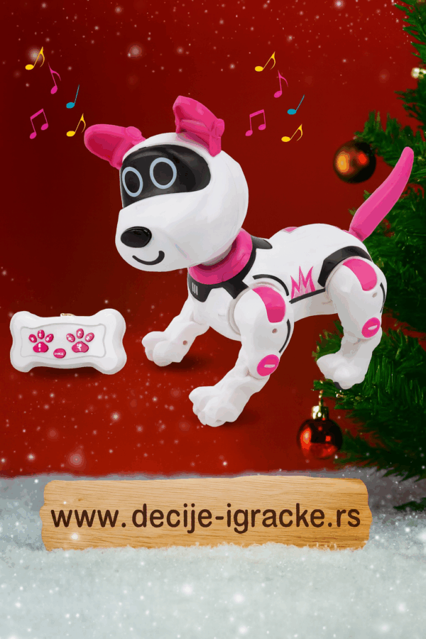 Robot Pas – Inteligent Dog Luna Roze