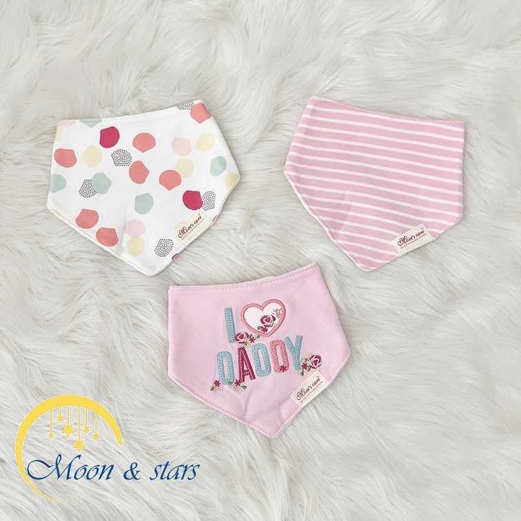 Set 3 portikle marame 25, MOON & STARS