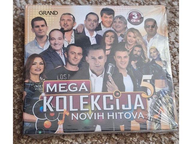 3CD-MEGA KOLEKCIJA NOVIH GRAND HITOVA-NOVO U CELOFANU