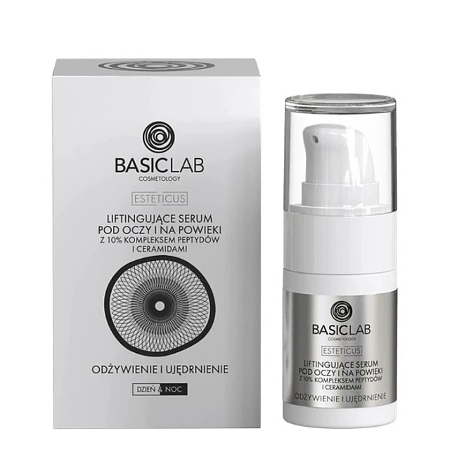 Anti-Age Serum za Područje Oko Očiju i Kapke sa 10% Peptidnog Kompleksa i Ceramidima 15ml