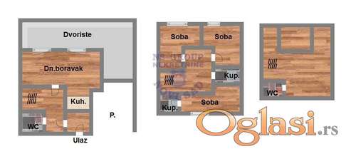 Cetvorosan stan na prodaju PETROVARADIN