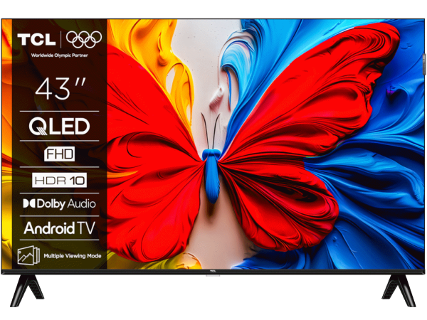 TCL Televizor 43S5K QLED 43'' Full HD Android crna