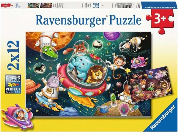 Ravensburger Puzzle (slagalice) - Životinje u svemiru