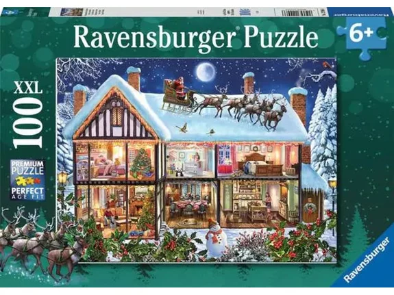 Ravensburger Puzzle (slagalice) - Božić kod kuće