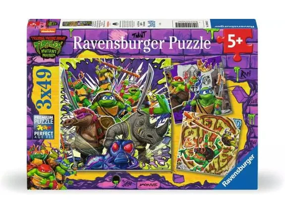 Ravensburger Puzzle (slagalice) - Nindža kornjače