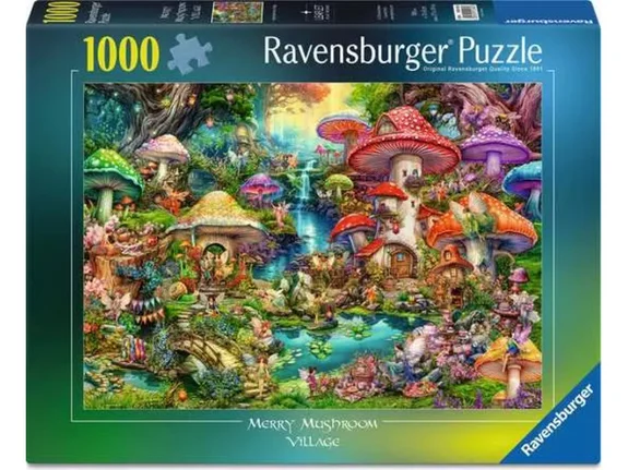 Ravensburger Puzzle (slagalice) - Srećno selo pečuraka