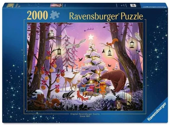 Ravensburger Puzzle (slagalice) - Božić u šumi