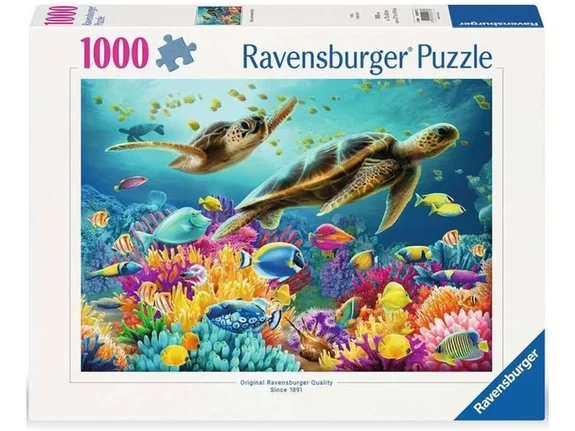 Ravensburger Puzzle (slagalice) - Plavi podvodni svet