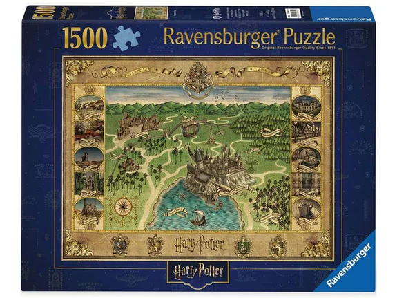 Ravensburger Puzzle (slagalice) - Mapa Hogvortsa