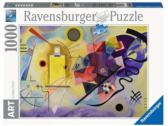 Ravensburger Puzzle (slagalice) - Kandinski: Žuta, crvena, plava