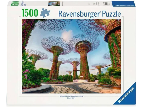 Ravensburger Puzzle (slagalice) - Bašta uz zaliv u Singapuru