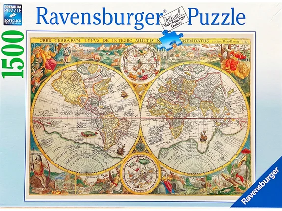 Ravensburger Puzzle (slagalice) - Istorijska karta