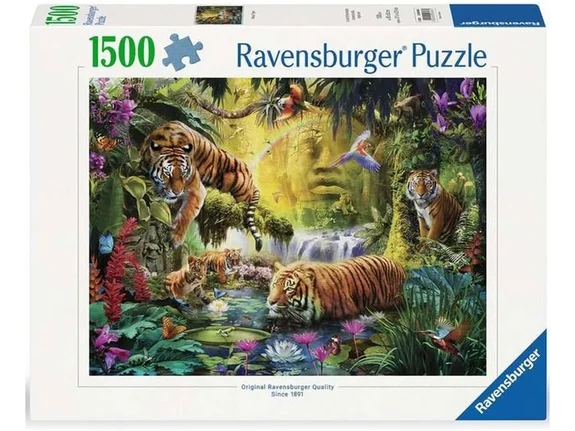 Ravensburger Puzzle (slagalice) - Tigrovi u tišin