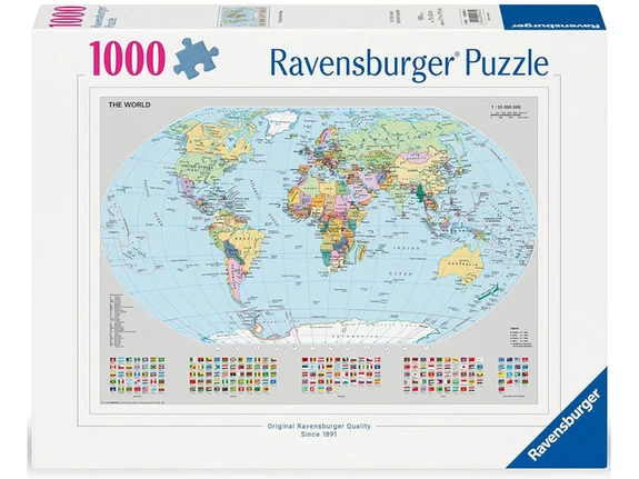 Ravensburger Puzzle (slagalice) - Politička karta sveta