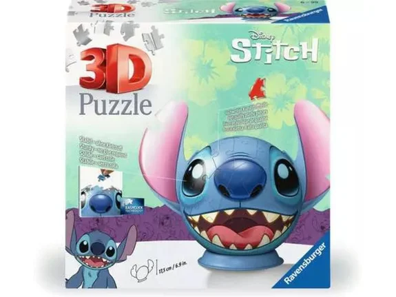 Ravensburger 3D puzzle (slagalice) - Stitch sa ušima