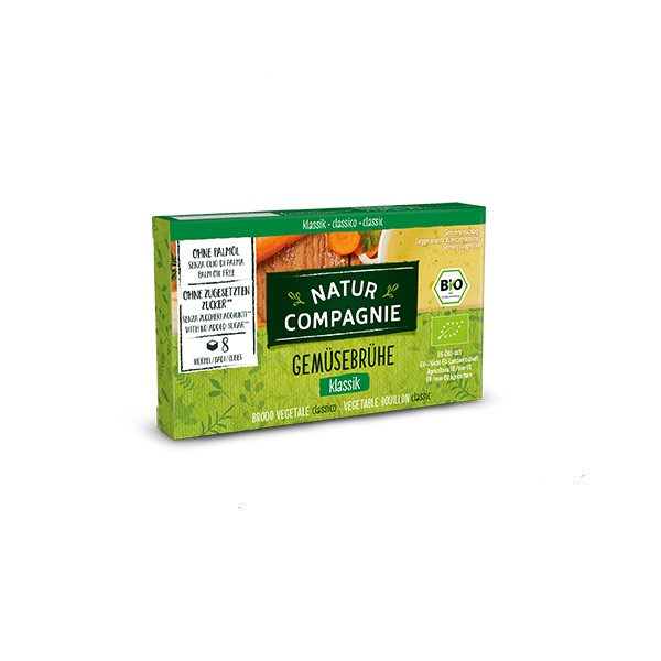 Kocka za supu sa povrćem organic 84g Natur Cpmpagnie