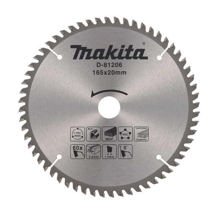 Makita List Testere 165×20 60Z Multi D-81206