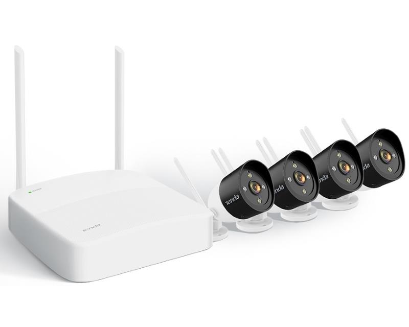 TENDA K4W-3TC 4 Channel Wireless HD Video Security Kit
