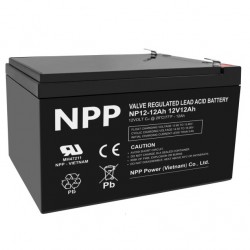 NPP BATERIJE VRLA-GEL LPG AKUMULATOR 12V/12AH/3.3KG